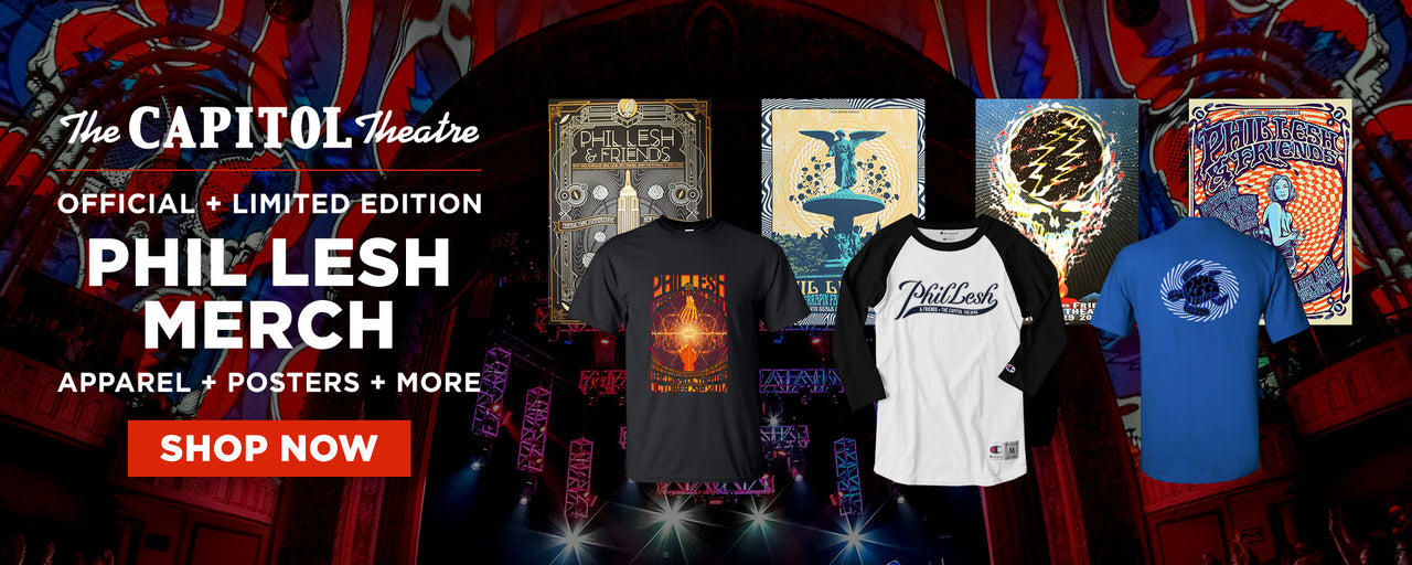 Official Merchandise of The Capitol Theatre in Port Chester, New York