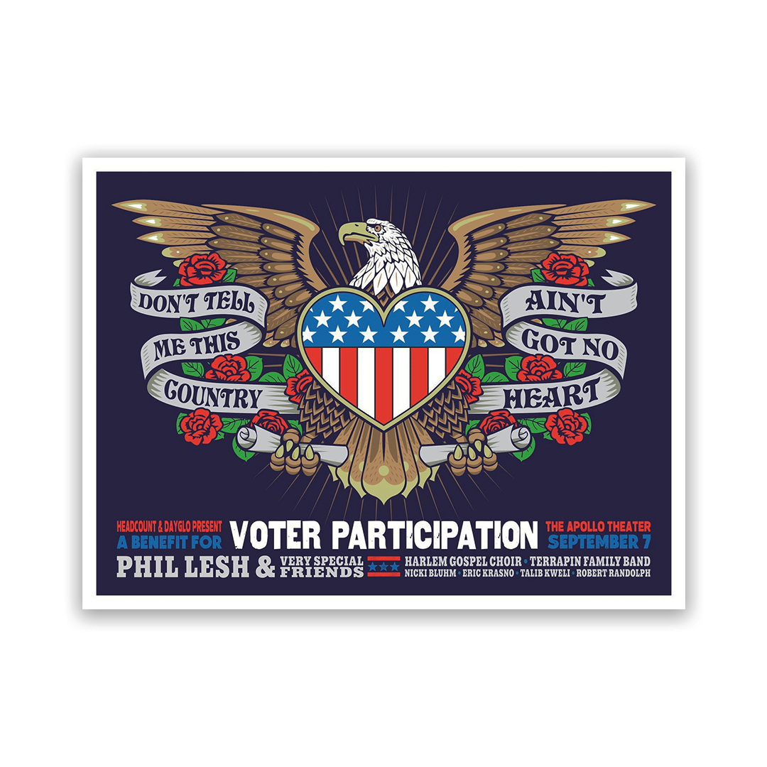 Phil Lesh at The Apollo Theater - Limited Edition Poster (September 20